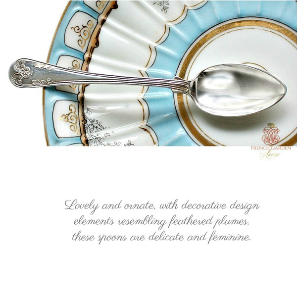 Sterling Silver Hot Chocolate Spoons Set of 8 - frenchgardenhouse